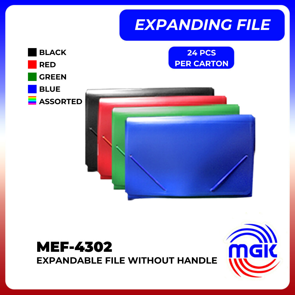 MGK Expandable File 24 pcs | Shopee Philippines