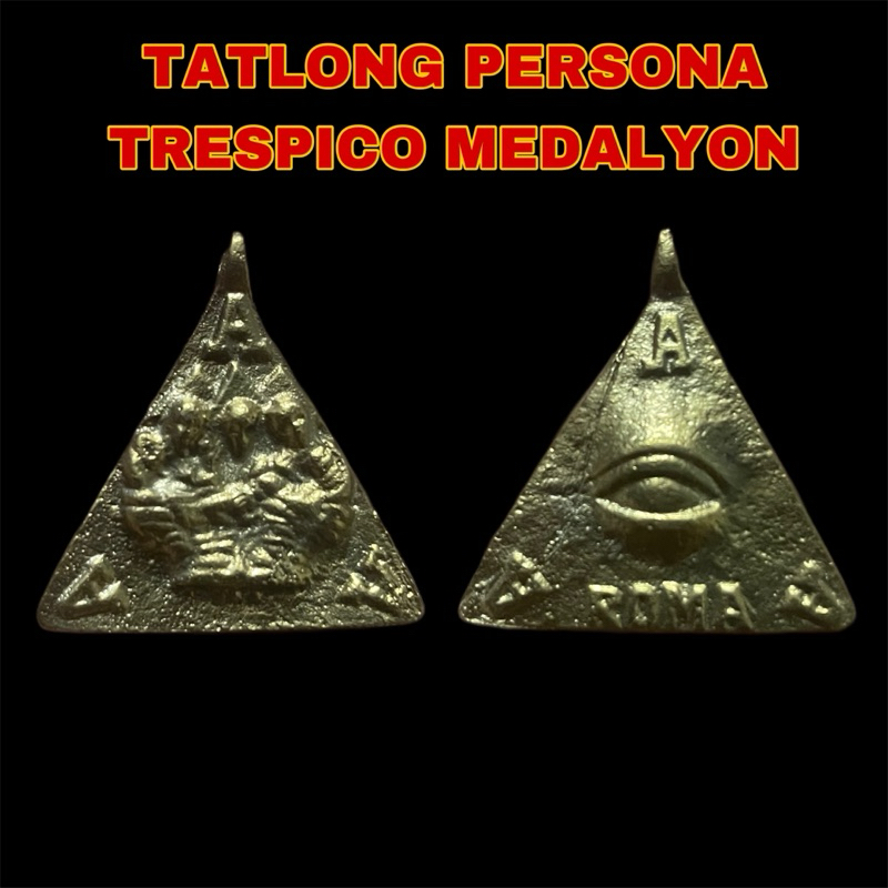 Tatlong Persona Trespico Medalyon | Shopee Philippines