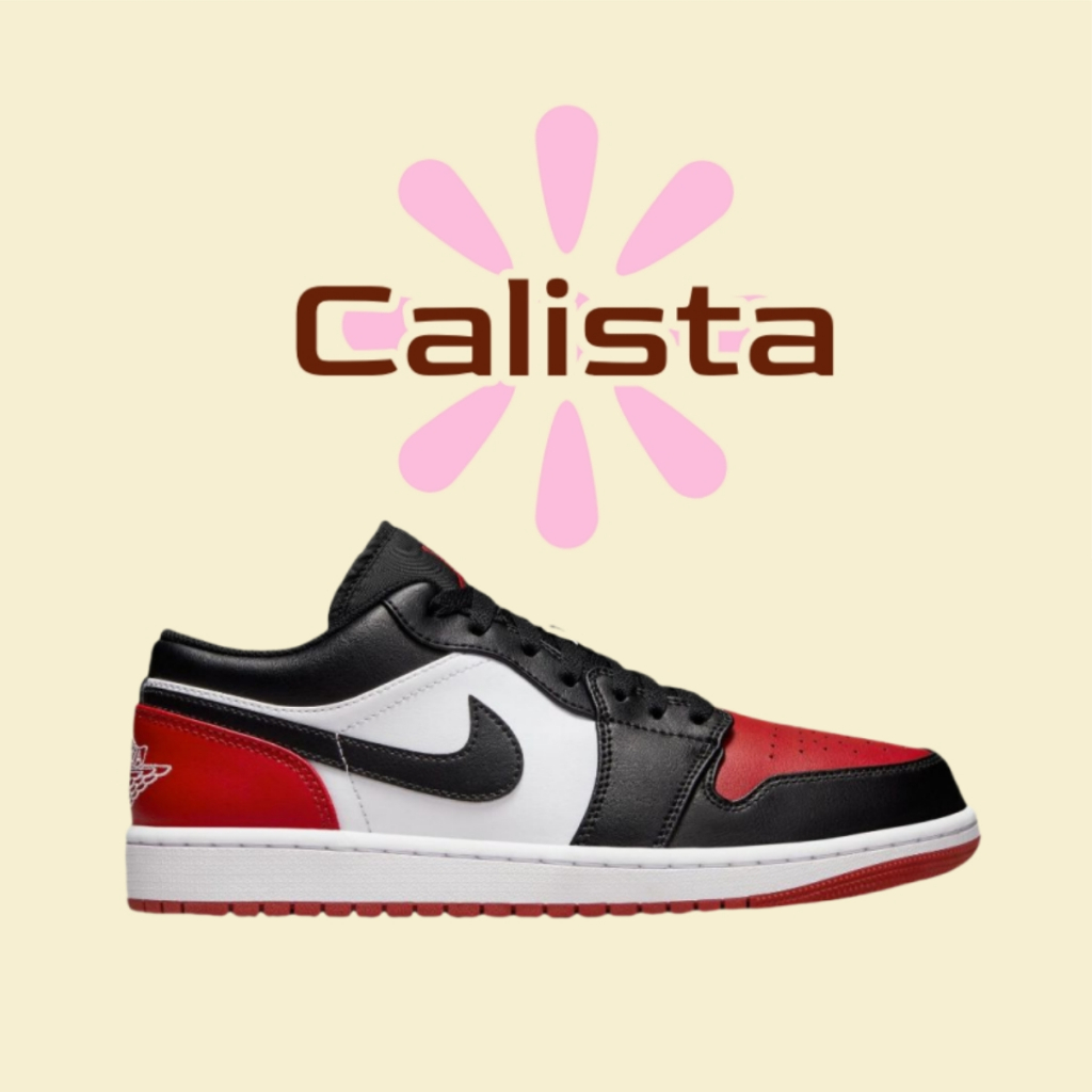 Oem Nike Air Jordan J1 Shadow Original Low cut Black white Red men ...