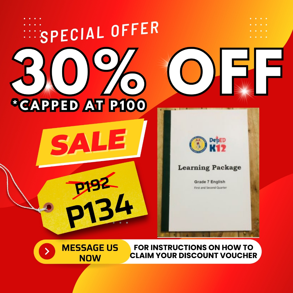 Grade 7 | English | Module - Printing Services @ PISO Per Page Free ...