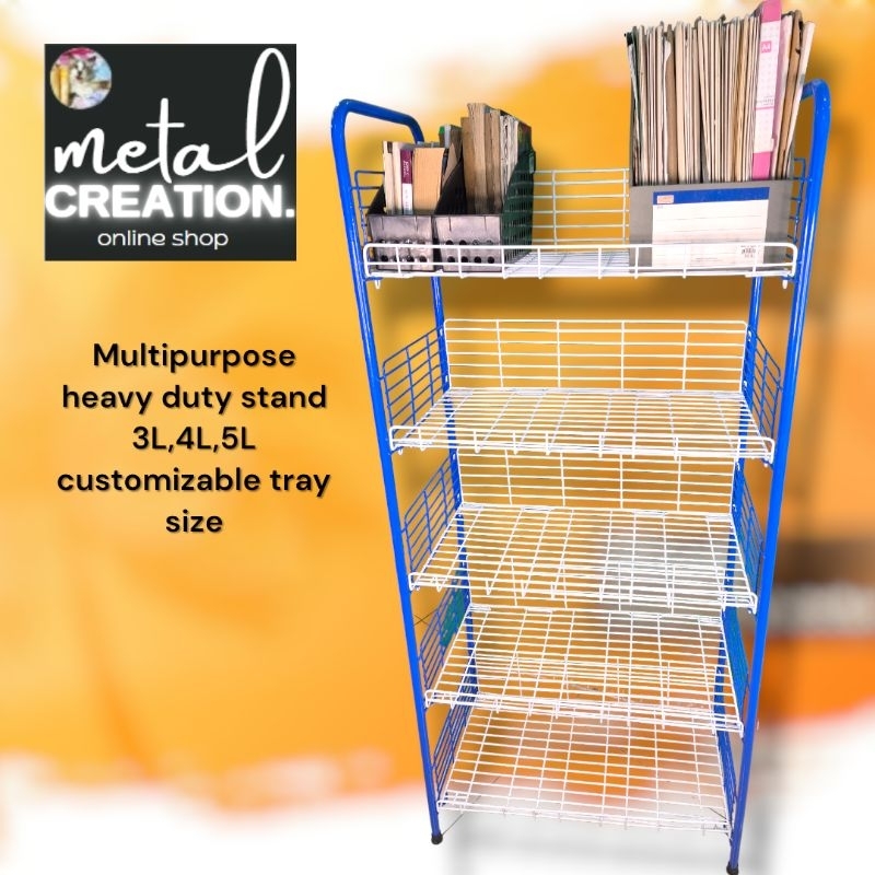 MetalCreation Rack Big Multifunctional Box Type 3L/4L/5L Grocery Stand ...