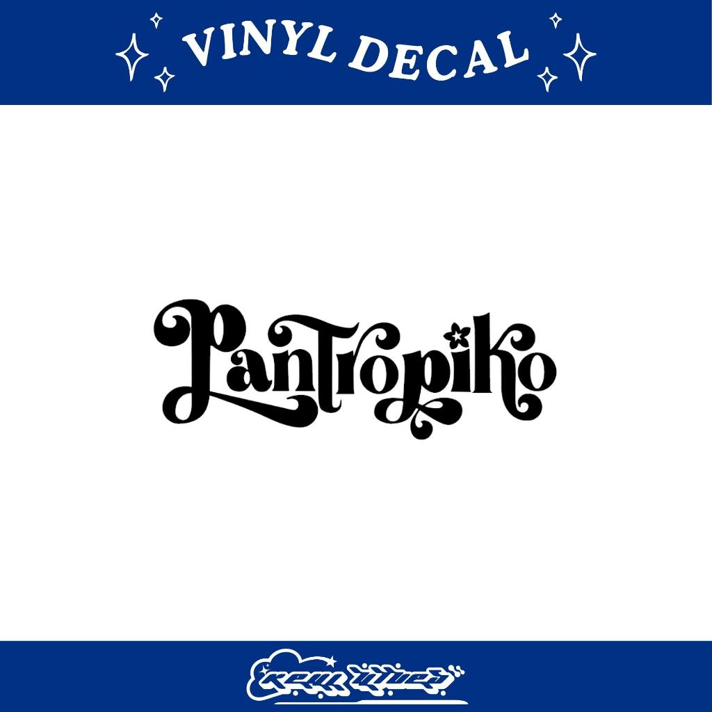 BINI Pantropiko Logo vinyl decals PPOP laptop tumbler waterproof ...