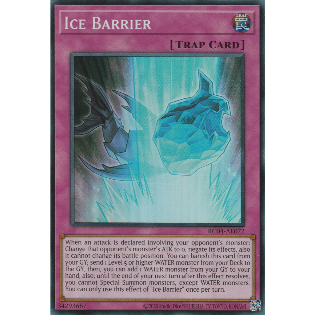 Ice Barrier | Asian-English, Japanese (OCG) | Shopee Philippines