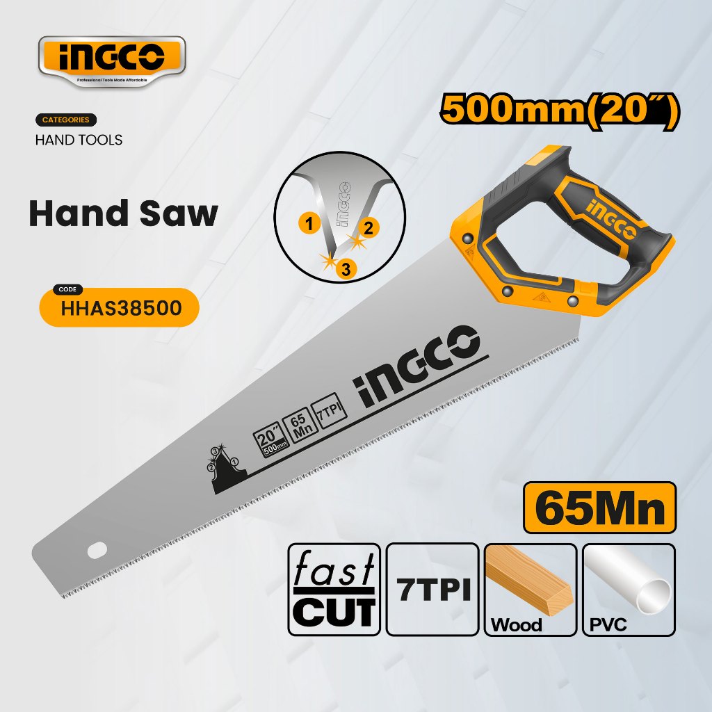 Ingco 20" Industrial Hand Saw SK5 HHAS38500 IHT | Shopee Philippines