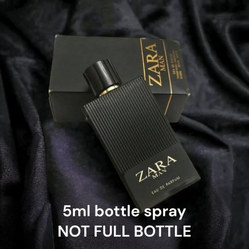ZARA MAN 5ml bottle spray | Shopee Philippines