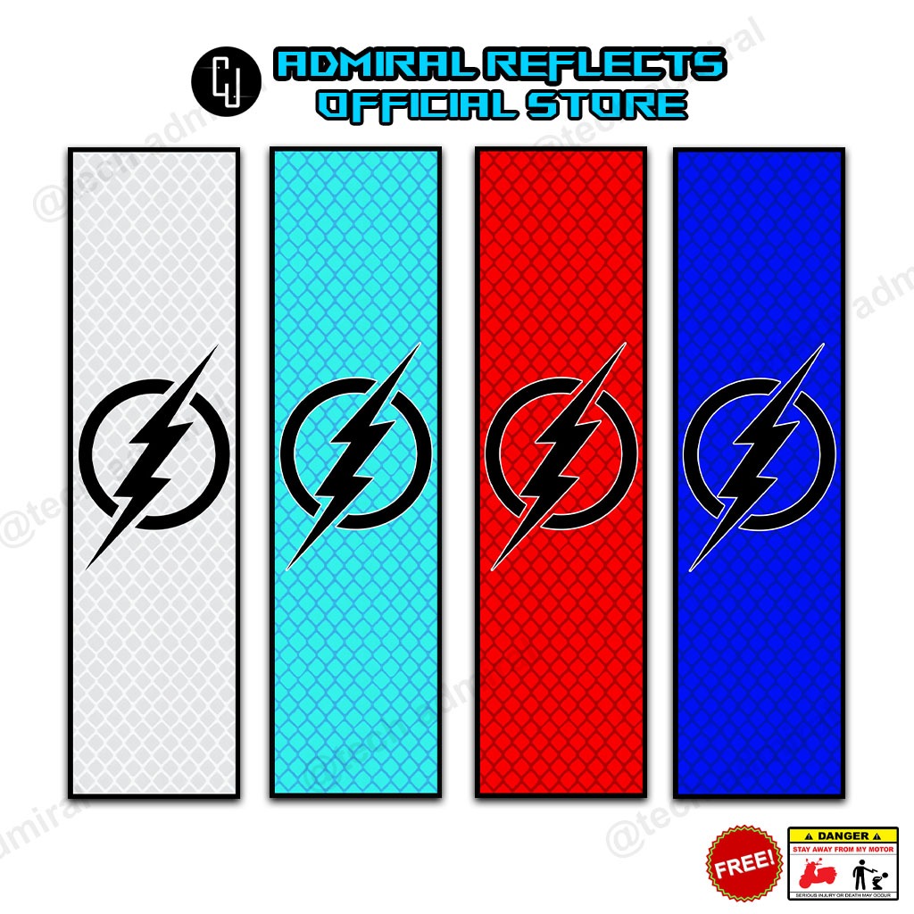Alloy Top Box Sticker Waterproof Flash (REFLECTORIZED) | Shopee Philippines
