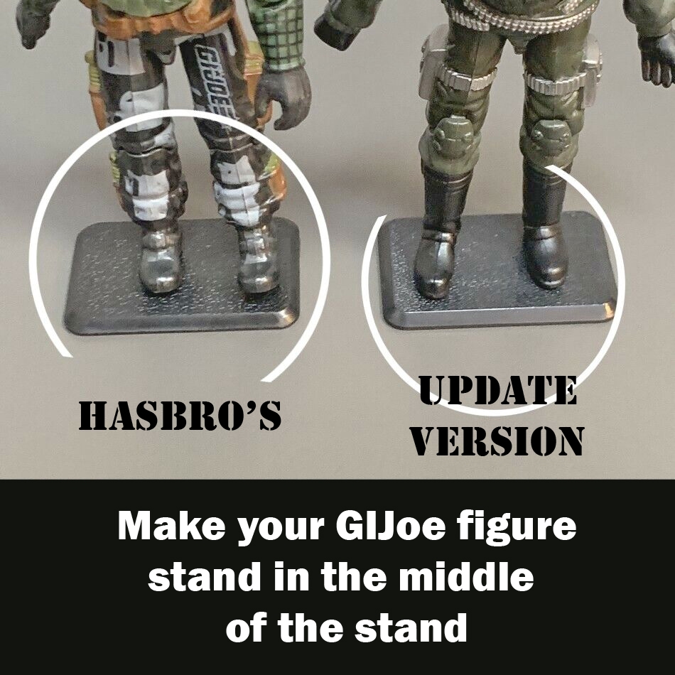 G.I.Joe FIGURE STAND for GIJoe Vintage Figures (1982-2007) | Shopee ...