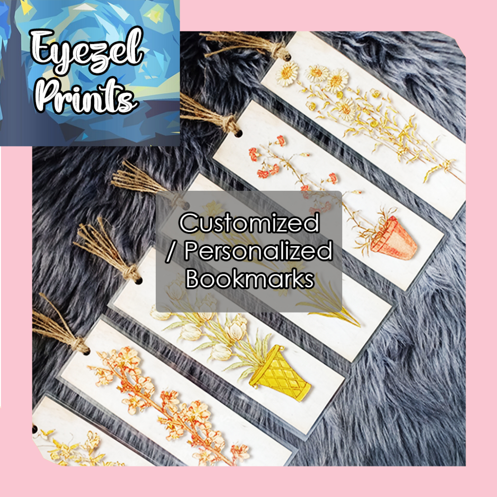 Customized Print Personalized Bookmarks | Shopee Philippines