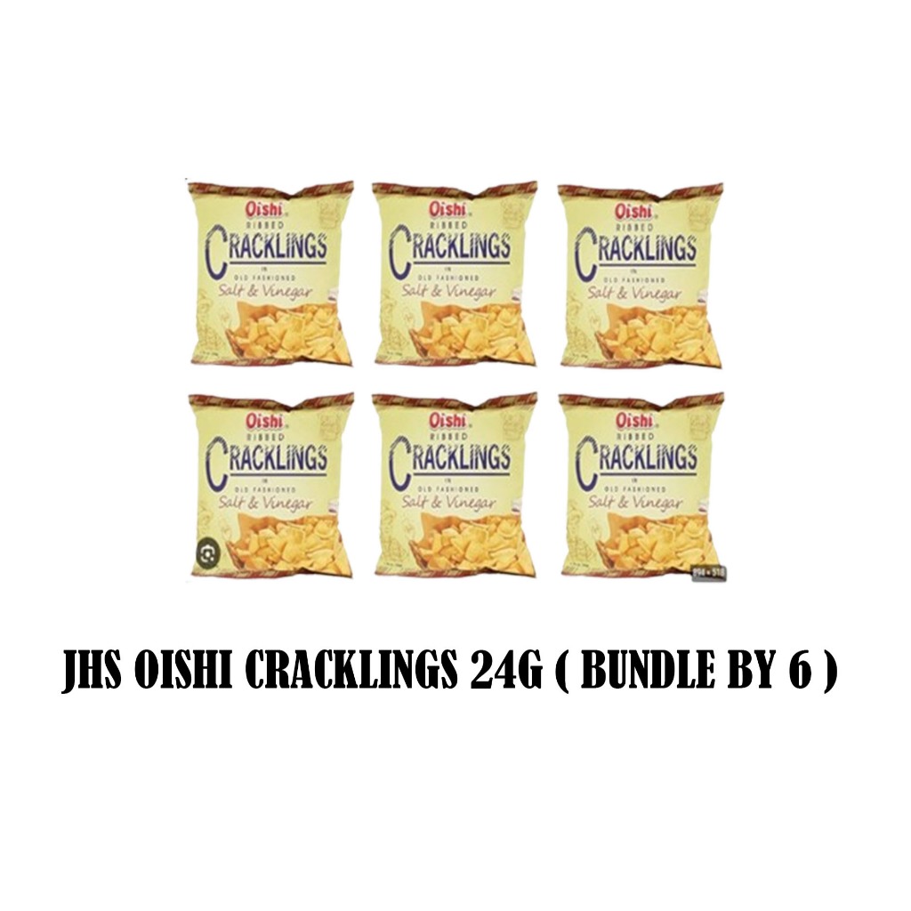 JHS OISHI CRACKLINGS 24G ( BUNDLE BY 6 ) | Shopee Philippines