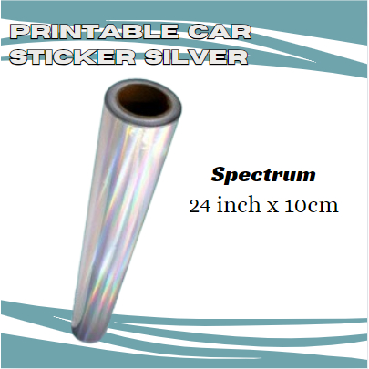 Printable Car Sticker Holographic/Reflective Spectrum QUAFF (24inches x ...