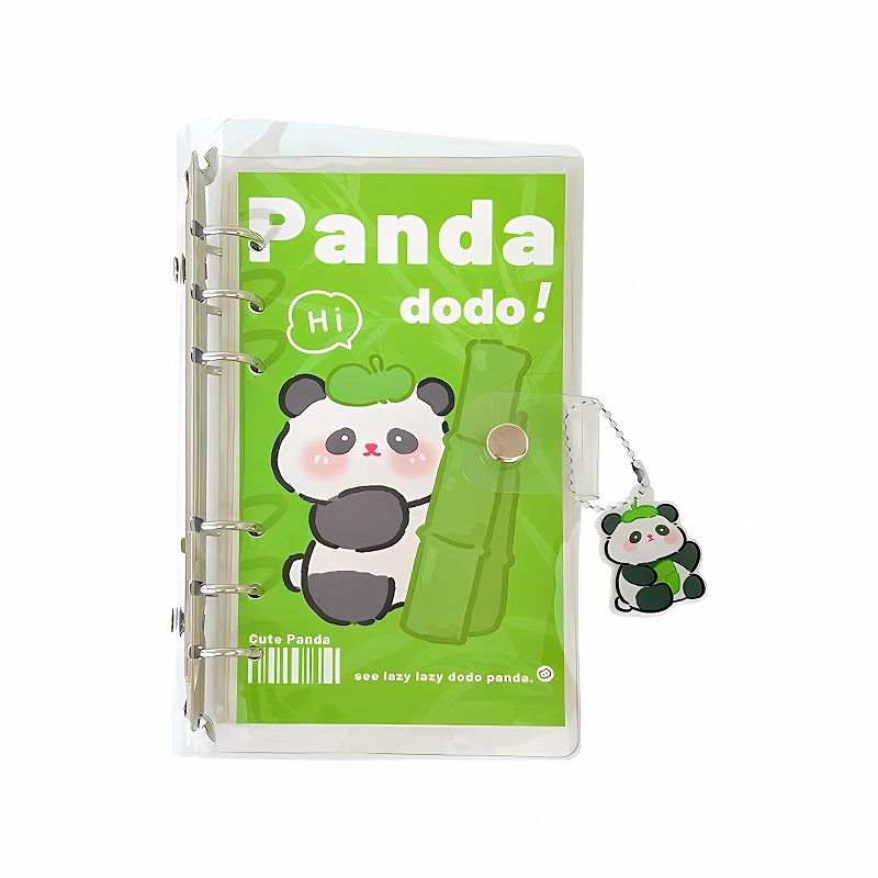 Bobo Panda Wildlife-Themed Personal Diary Loose-leaf Notebook ZZ219B ...