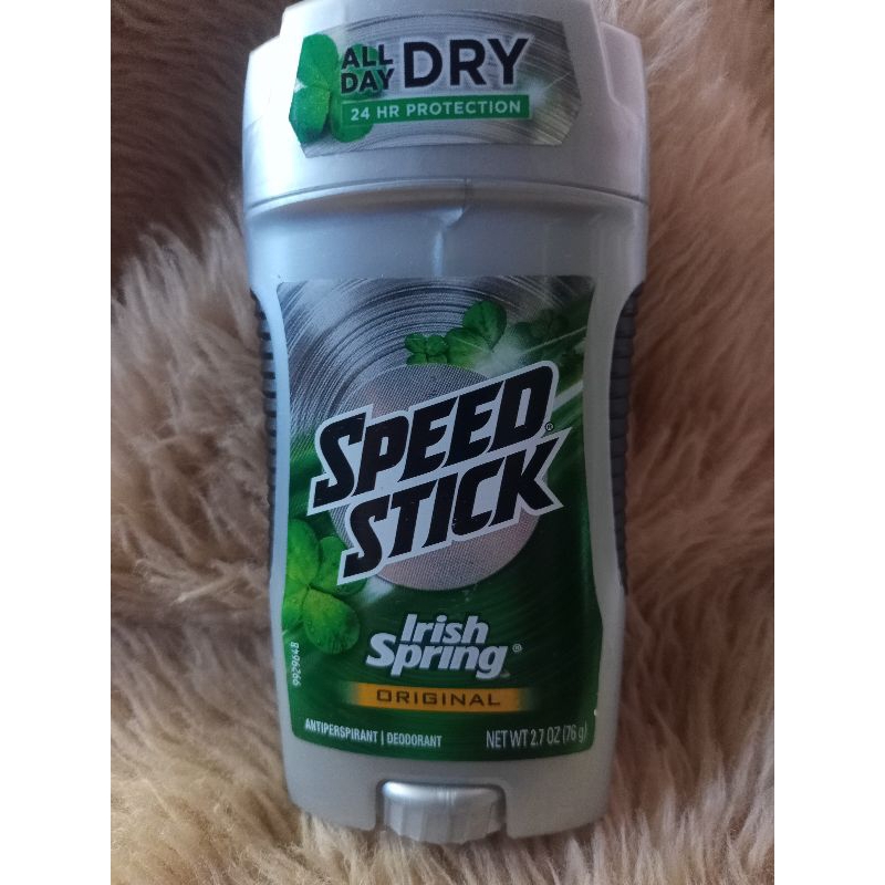 IRISH SPRING ORIGINAL ANTIPERSPIRANT DEO STICK 76G | Shopee Philippines