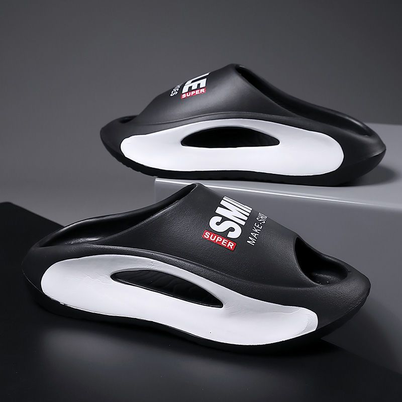 Men's fashion sports sandal Anti-slip and anti-friction thick sockliner ...
