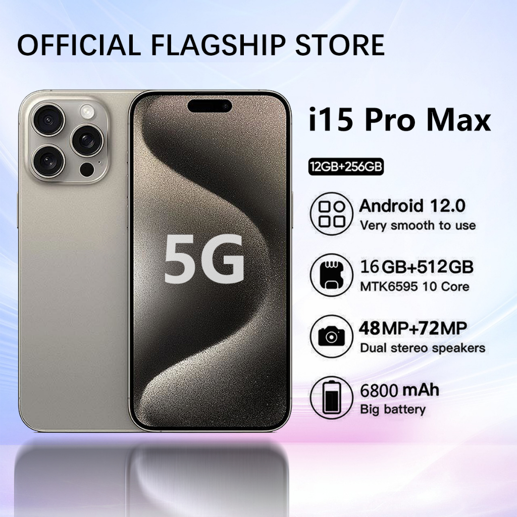 Original infinix i15 Pro Max Cellphone Global Version 12GB+512GB Sale Android 11 5G Smartphone ...
