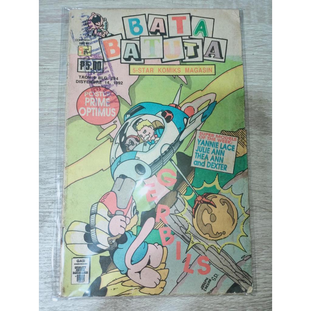 Bata Batuta Komiks #294 Disyembre 14, 1992 - tagalog / pinoy komiks ...