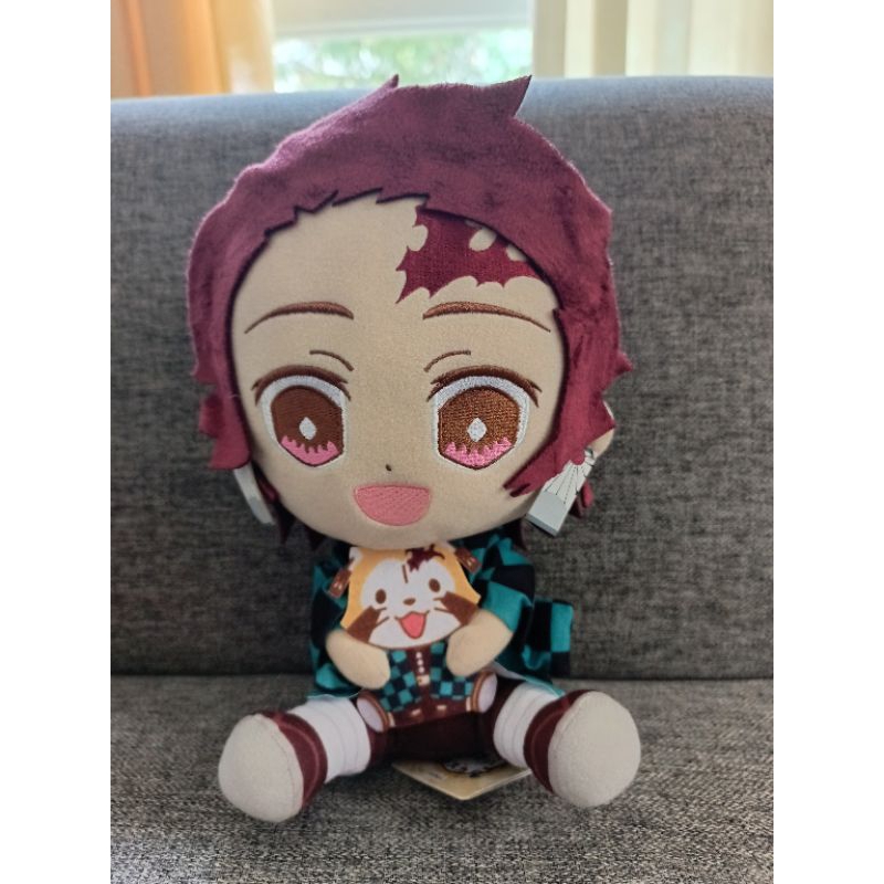 Demon Slayer X Rascal Tanjiro Kamado Plush Doll Stuffed Animal Japan ...