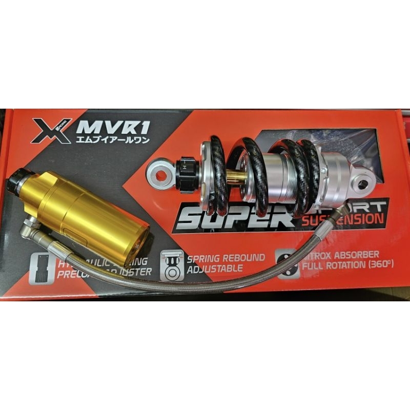 MVR1 MONOSHOCK SUPER SPORTS SUSPENSION WITH 360 DEGREE CANISTER ( 205mm ...
