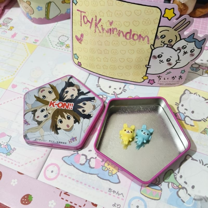 k-on!! tin can trinket aniks keychain swing organizer | Shopee Philippines