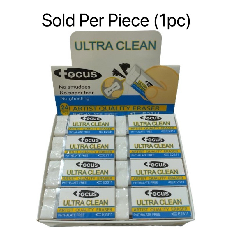 Focus Ultra Clean Eraser #E2311 (sold per piece) | Shopee Philippines