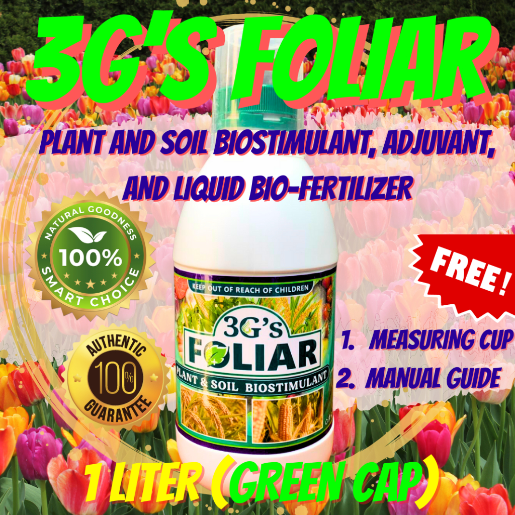 3G'S SUPER FOLIAR (JAPAN TECHNOLOGY) ALL-IN-ONE BIO ORGANIC LIQUID - (1 ...