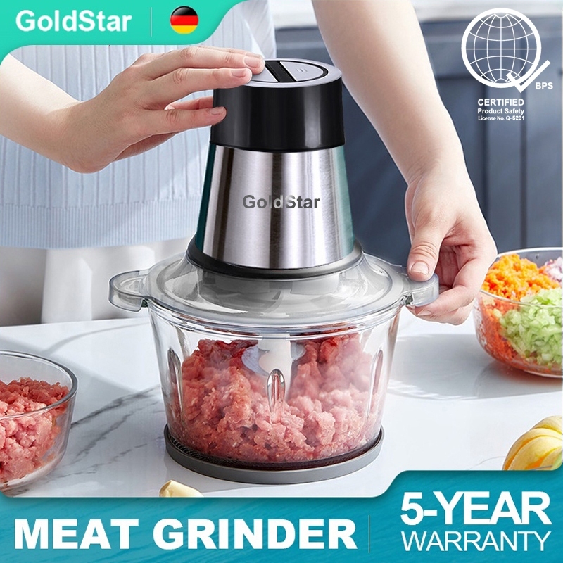 Meat Grinder Electric Food Processor Food Grinder Multi Function ...