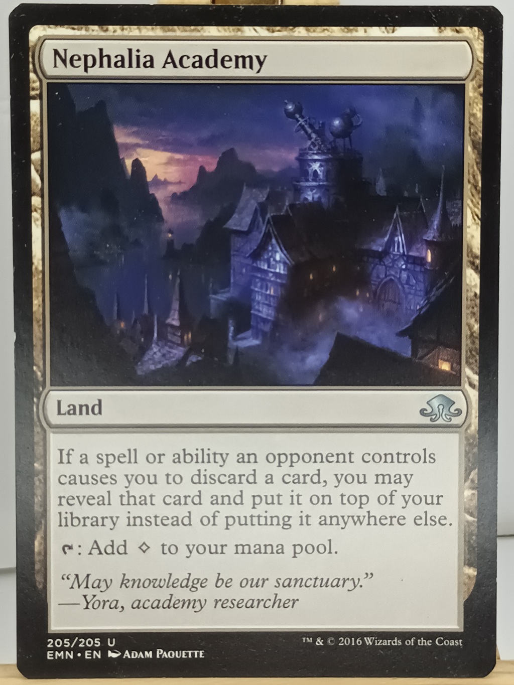 Nephalia Academy ( Eldrich Moon - EMN ) Magic the Gathering | Shopee ...