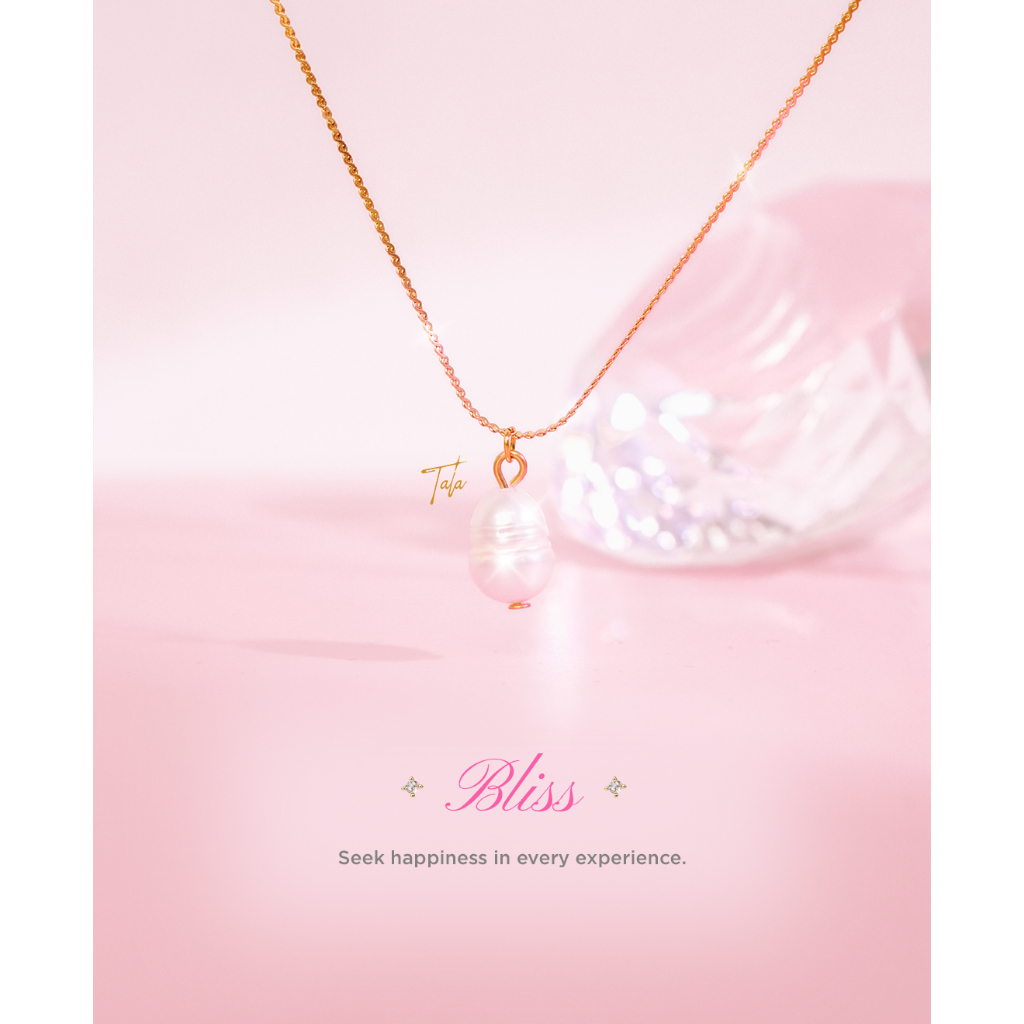 TALA by Kyla Minimal Wave Collection Stainless Steel Chain with Giftbox ...