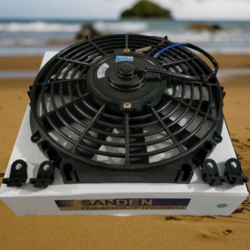 AUXILIARY FAN 12Volts and 24Volts 10 blades SANDEN BRAND/BRAND NEW ...