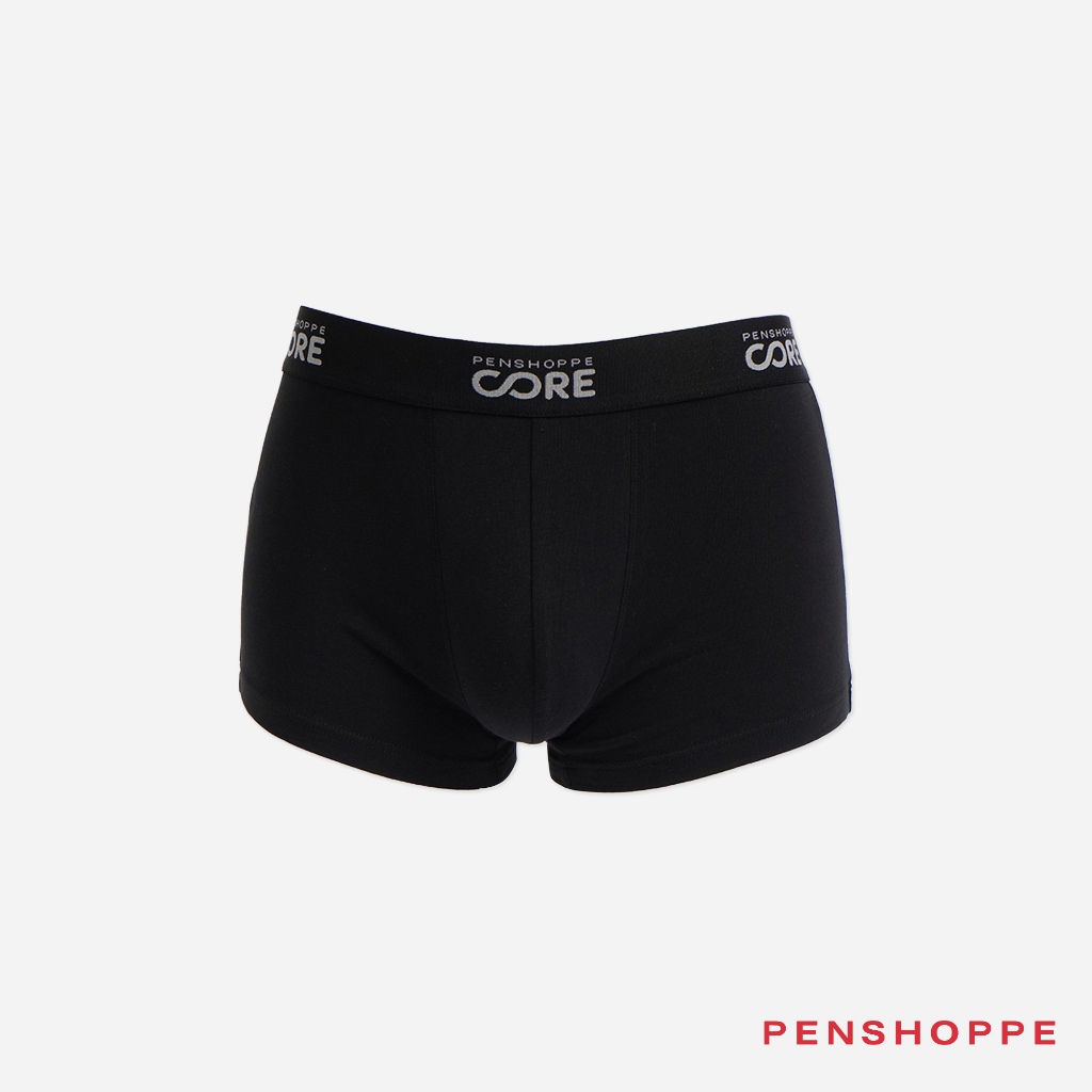 Penshoppe Core Boxer Brief For Men (Black) [Underwear] | Shopee Philippines