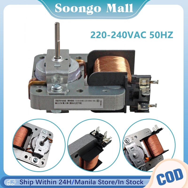 Microwave Oven Cooling Fan Motor MDT-10CEF 220V 18W 2 Pin Motor ...