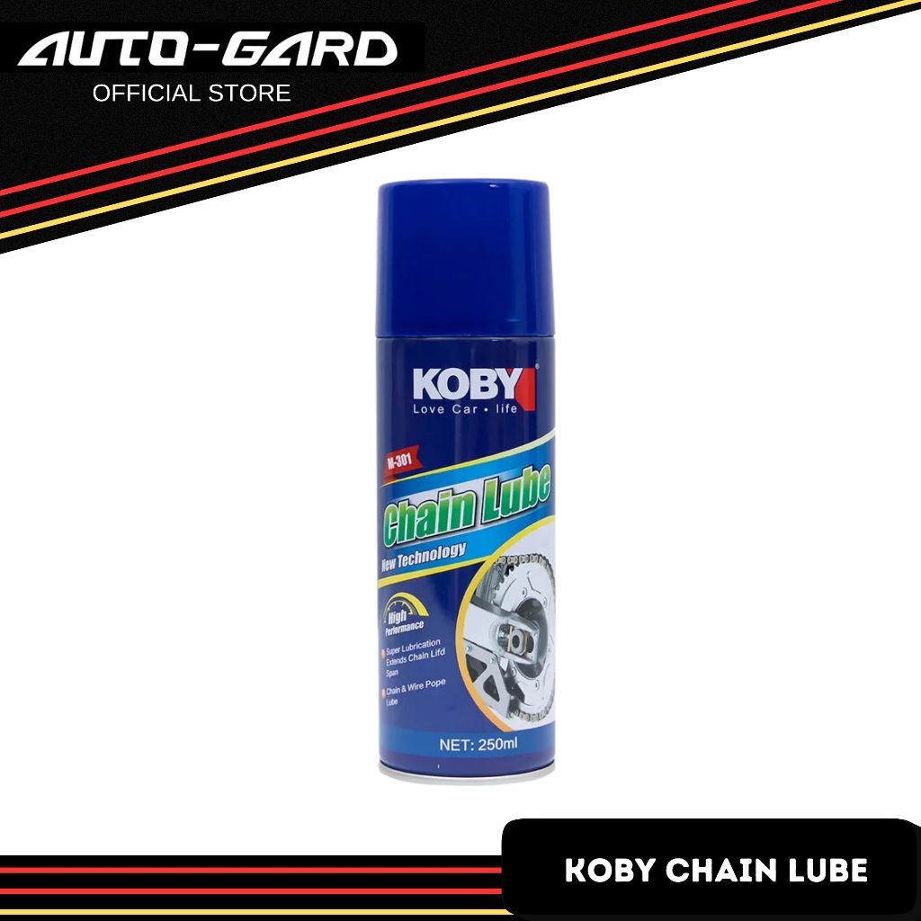 Original 100% Authentic Koby Chain Lube Standard High Performance 250ml ...