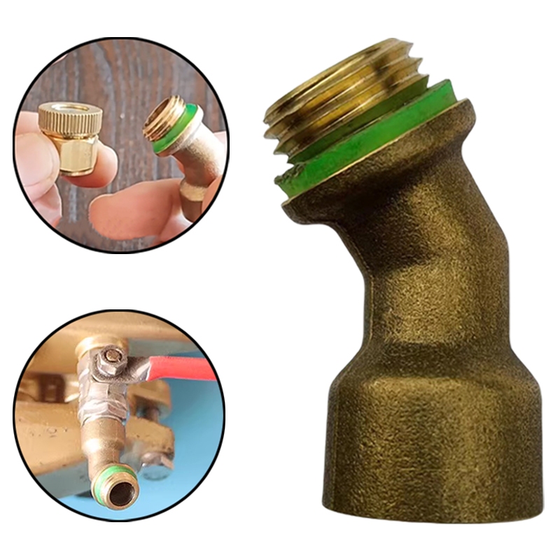 45 Degree Elbow nozzle connector for Sprayer boom and Agriculture Brass ...