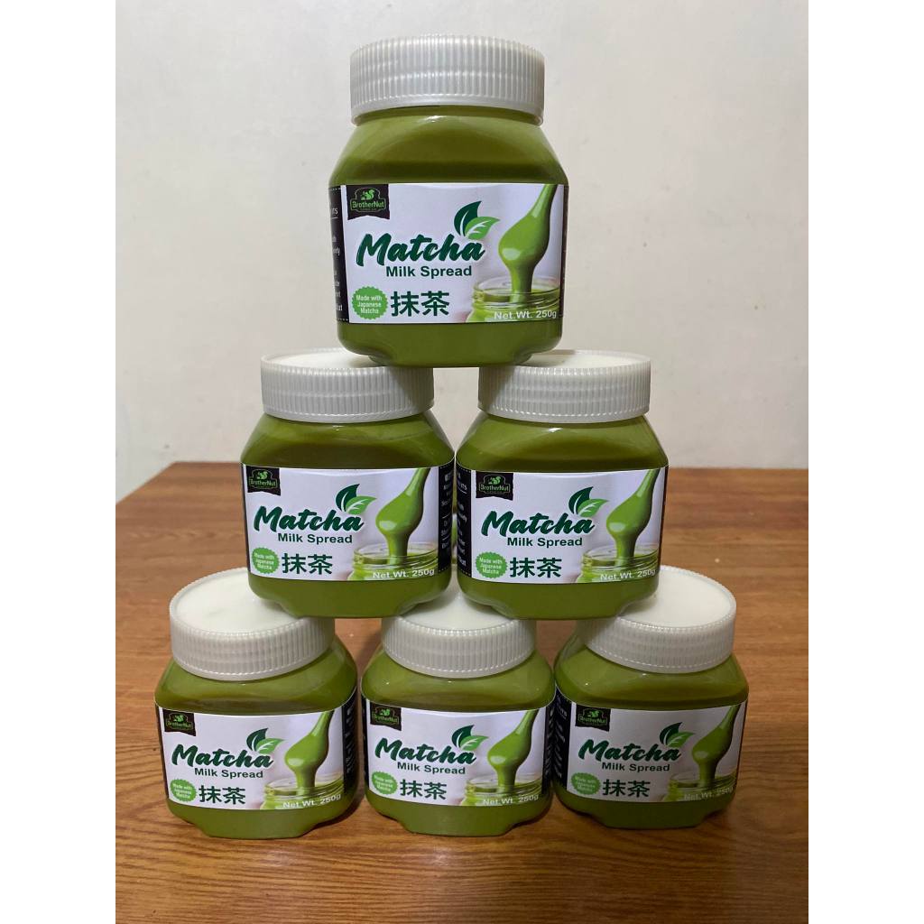 BrotherNut MATCHA Milk Spread 250 grams MATCHA Spread | Shopee Philippines