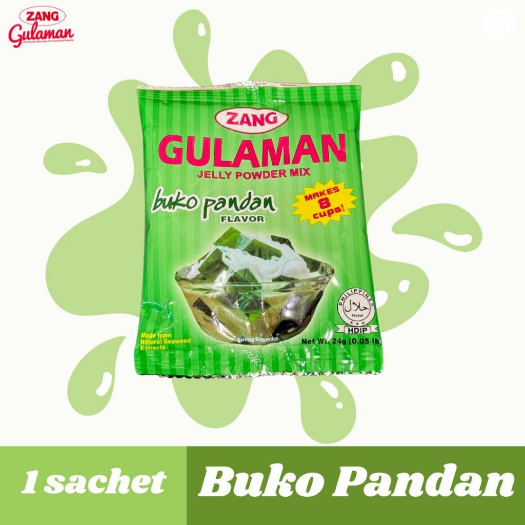 Zang Gulaman Buko Pandan (1 Sachet) | Shopee Philippines