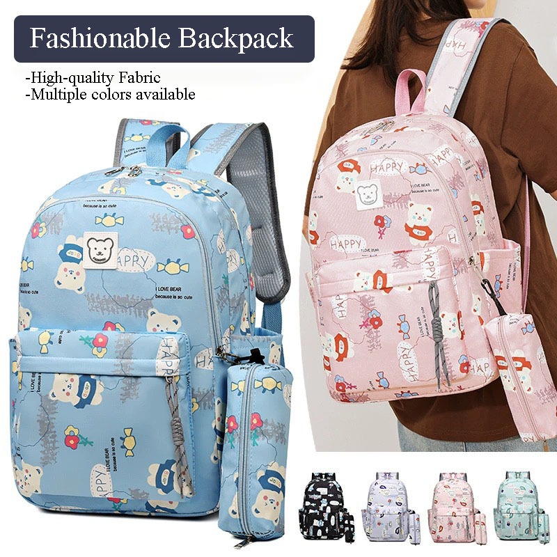 TS 16inch Fashion High School Bag for Women 2 in 1 Student Large ...