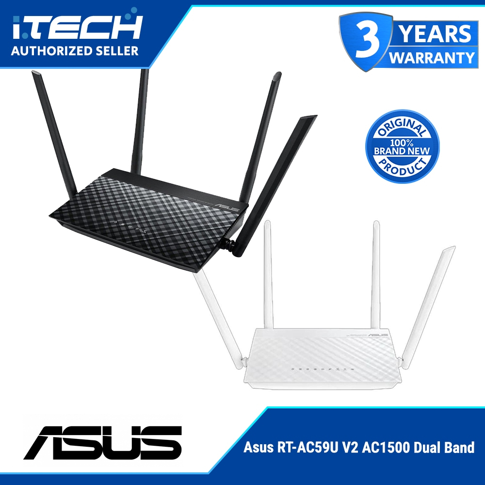 Asus RT-AC59U V2 AC1500 Dual Band | Shopee Philippines