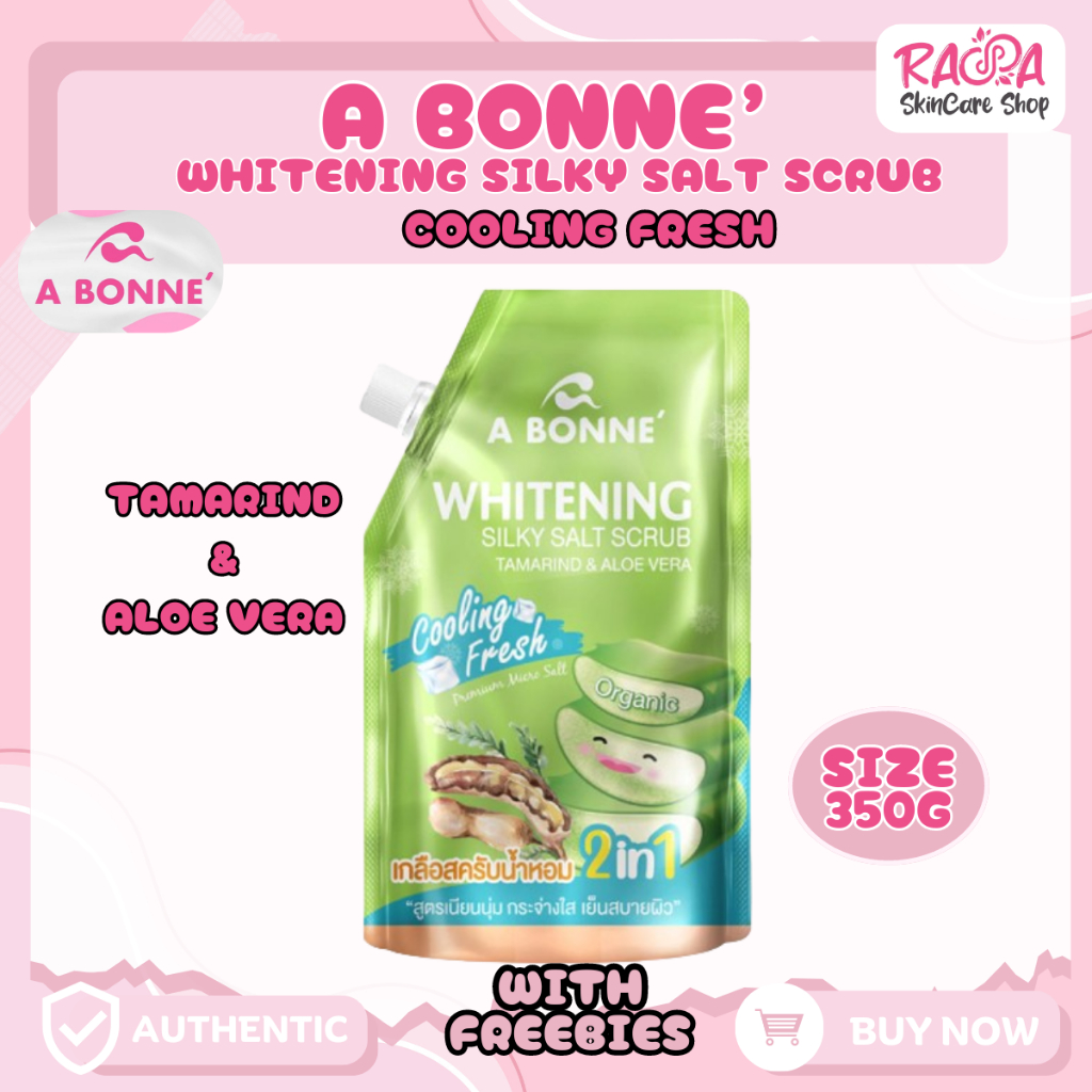 Abonne Whitening Silky Salt Scrub 350G - Tamarind & Aloe Vera ( A099 ...