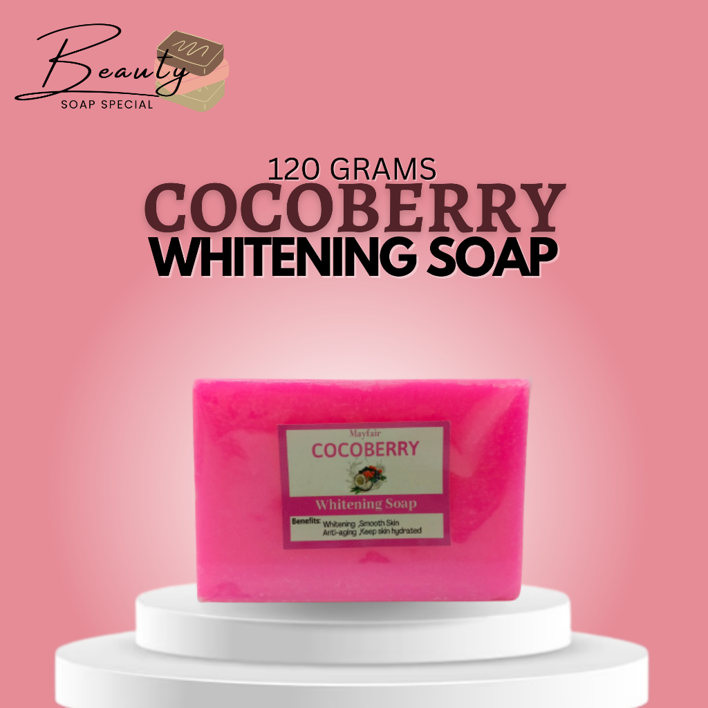 Cocoberry Essence Whitening Beauty Soap Bar 120g Smoothen Anti Aging ...