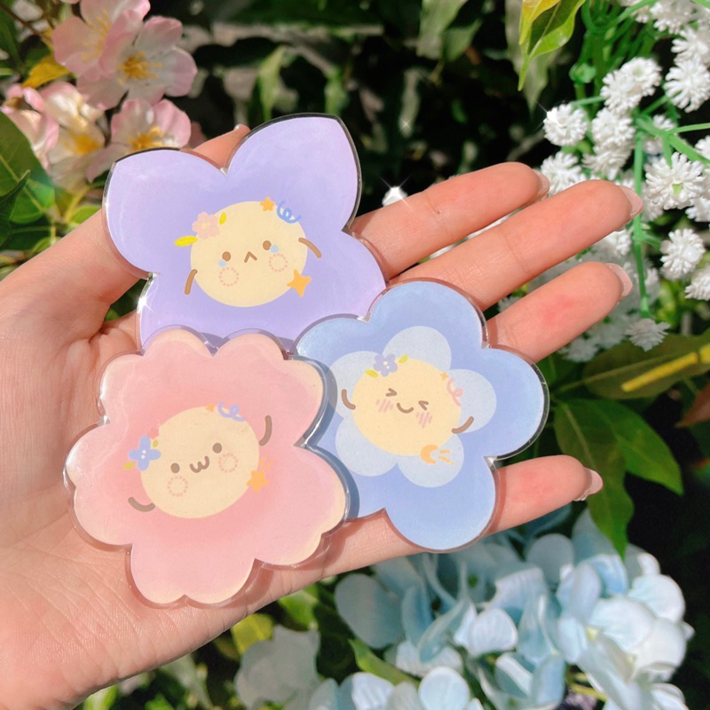 pastel petal friends acrylic phonegrips ╰(ꕤ ்꒳்) ╯nami trinkets ...