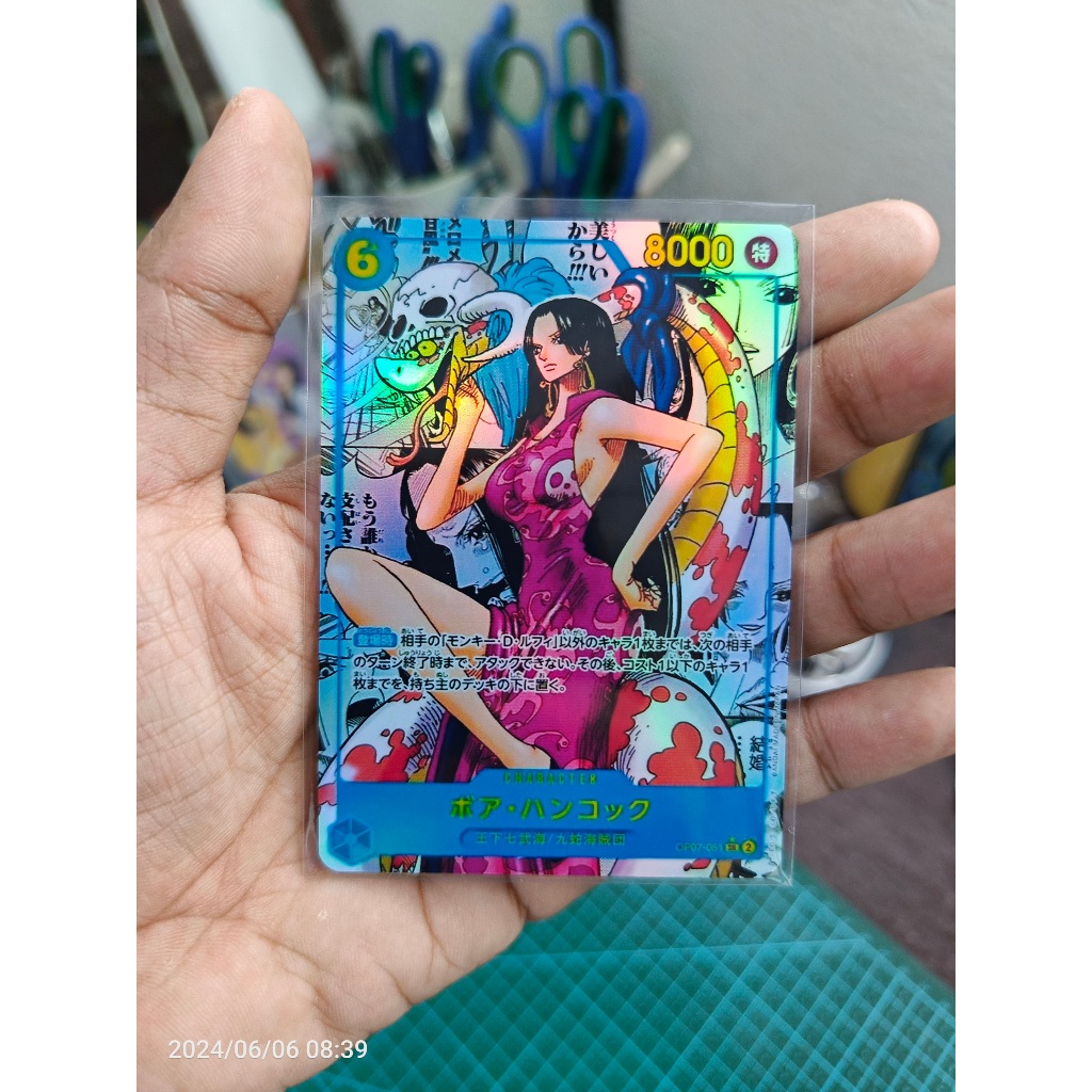 PROXY CARD - One Piece TCG - Boa Hancock (Parallel Manga) OP07 | Shopee ...