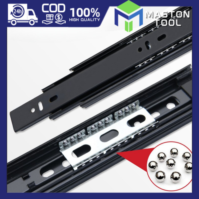 Heavy Duty Drawer Guide Drawer Slide Soft Close Keyboard Drawer Slide ...