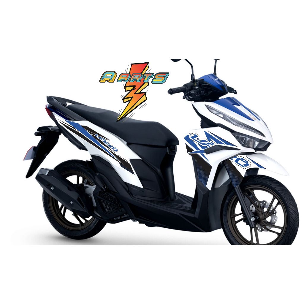 Honda Click 125i V3 Vario Sticker Decals White Concept | Shopee Philippines
