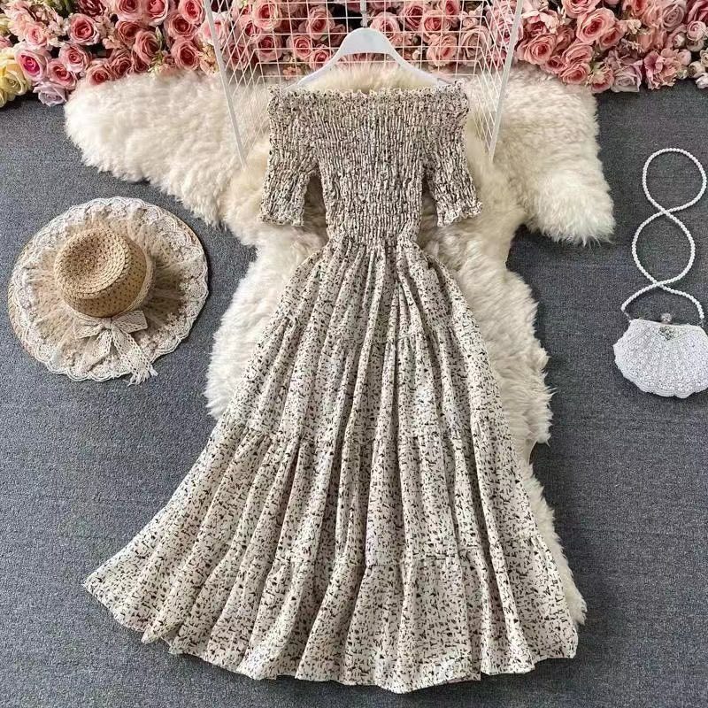 tripe long sleevess Dress w\belt bohemian dress（BVQ） | Shopee Philippines