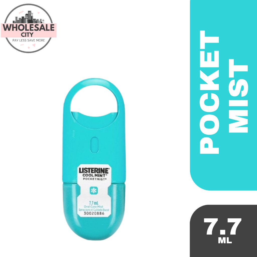 Listerine COOLMINT Pocket Mist 7.7ml | Shopee Philippines