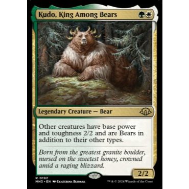 Kudo, King Among Bears - Modern Horizons 3 (MH3) - MULTI | Shopee ...