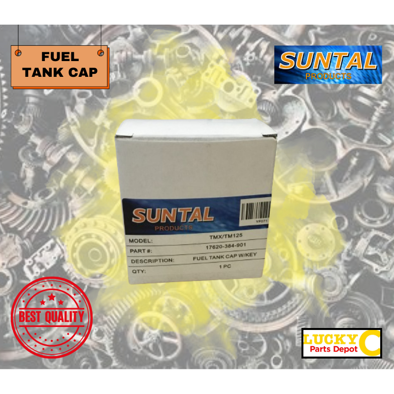 FUEL TANK CAP WITH KEY | SUNTAL | TMX125, TMX155 | Shopee Philippines