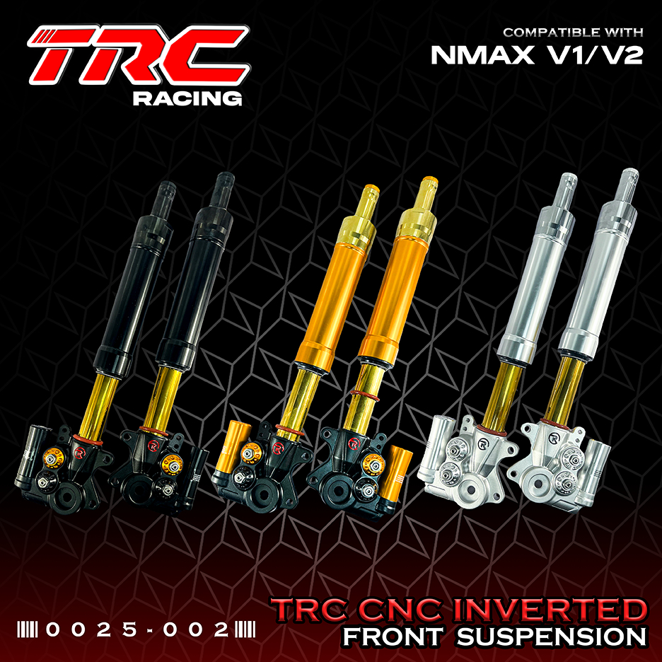 TRC Racing Inverted Front Shock Assembly Fully Adjustable CNC for NMAX ...