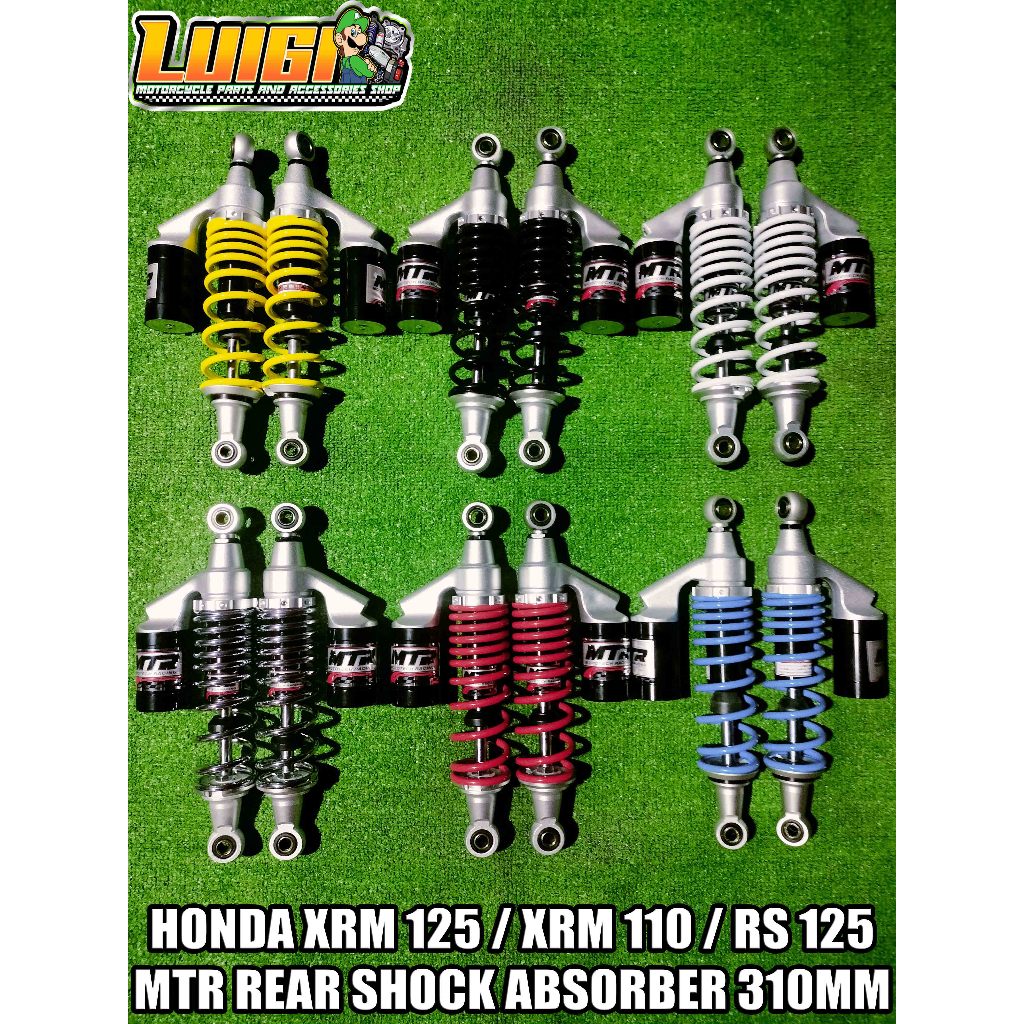 MTR HONDA XRM 125 / RS 125 / XRM 110 REAR SHOCK ABSORBER WITH TANK ...