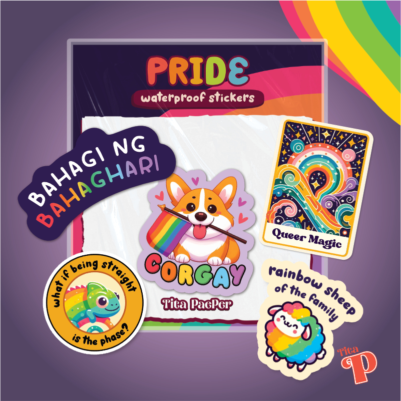 Pride Sticker Pack - Holographic - 5 stickers | Shopee Philippines