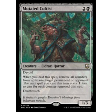 Mutated Cultist (Ripple Foil) - Commander: Modern Horizons 3 (M3C ...